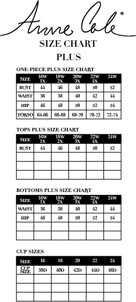 Women's Anne Cole Plus Size Twist Front Shirred Bandeau One-Piece | 6pm