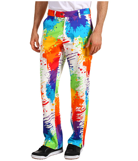 UPC 849223001094 - Loudmouth Golf - Drop Cloth Pant (White Multi) Men's ...
