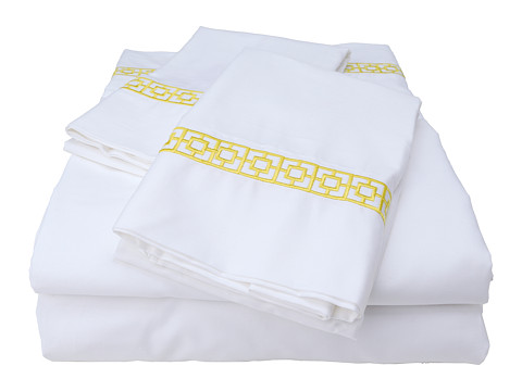 UPC 041808670774 - Trina Turk Palm Springs Blocks Queen Sheet Set ...