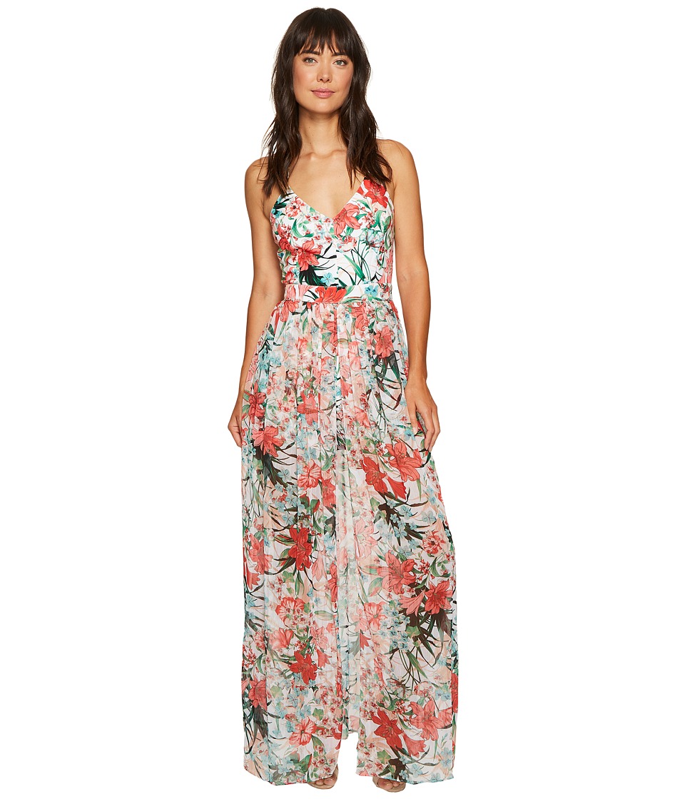 UPC 829092395678 - Women's Floral Ruffle Maxi Dress - Xoxo (Juniors') L ...